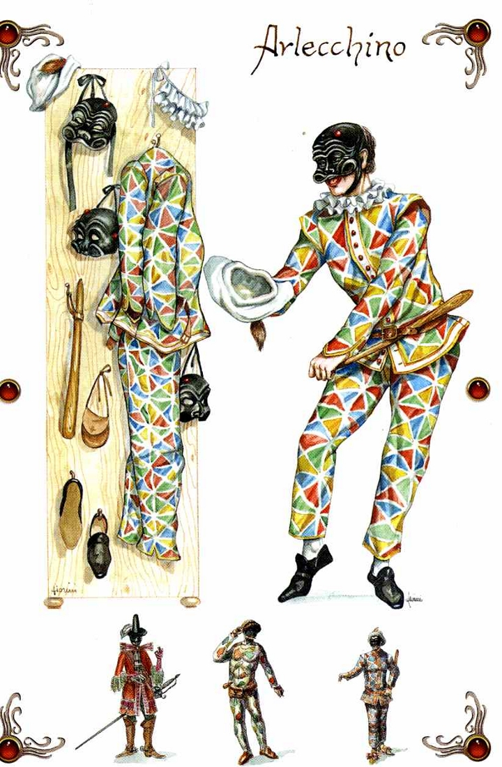 Da Alichino ad Arlecchino: il diavolo dietro la maschera